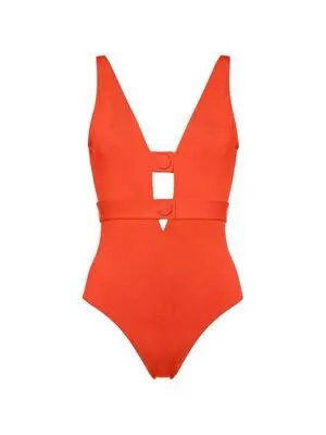 ERES Exception V-neckline Swimsuit - Red