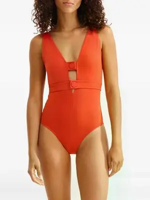 ERES Exception V-neckline Swimsuit - Red