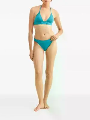 ERES Button-detail Bikini Bottom - Blue