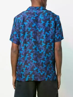 Orlebar Brown Hibbert Linen-blend Shirt - Blue
