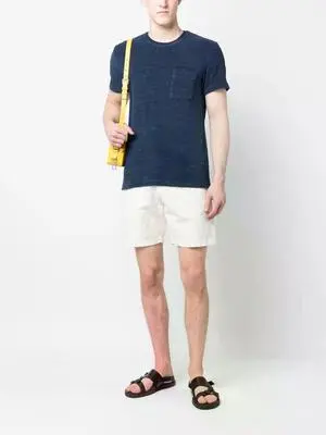 Orlebar Brown Classic Towelling-finish T-shirt - Blue