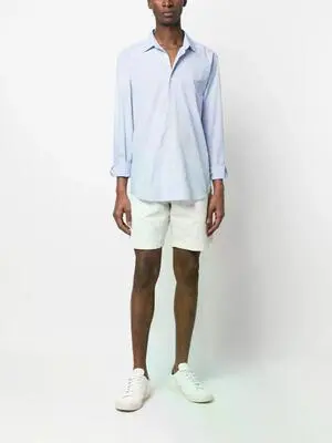 Orlebar Brown Button-up Long-sleeved Shirt - Blue