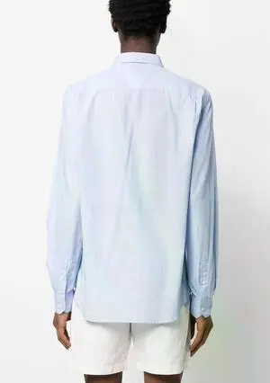 Orlebar Brown Button-up Long-sleeved Shirt - Blue