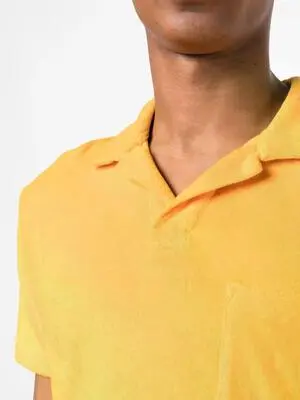 Orlebar Brown Solid-color Polo Shirt - Orange