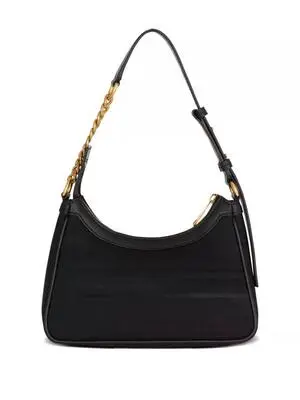 Balmain B-army Logo-plaque Chain Shoulder Bag - Black