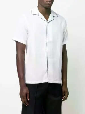 Orlebar Brown Hibbert Piped-trim Detail Shirt
