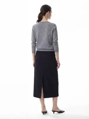 THE ROW Edric Midi Skirt