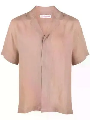 Orlebar Brown Maitan Linen Shirt - Pink