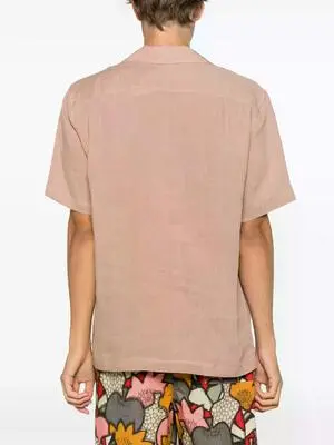 Orlebar Brown Maitan Linen Shirt - Pink
