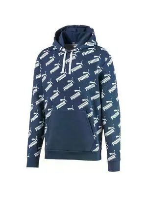 PUMA Amplified Logo-print Hoodie