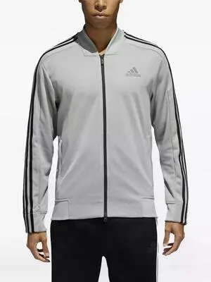 Adidas Id Stripe Track Jacket - Grey