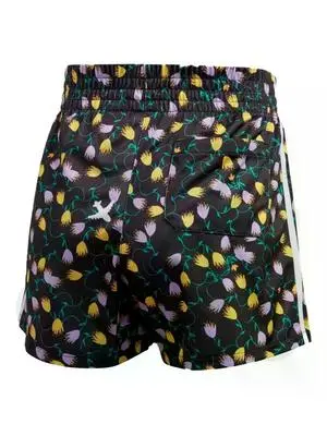 Adidas Allover Print Shorts - Black