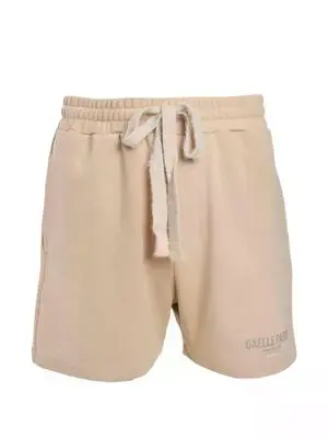 GAELLE Drawstring Track Shorts - Neutrals