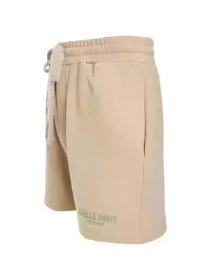 GAELLE Drawstring Track Shorts - Neutrals