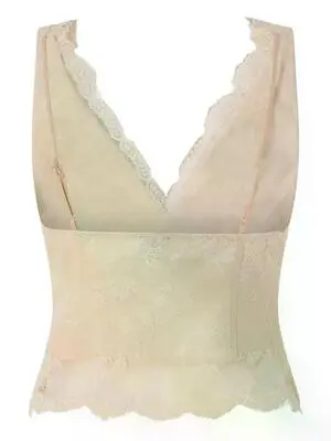 Pinko Lace V-neck Top