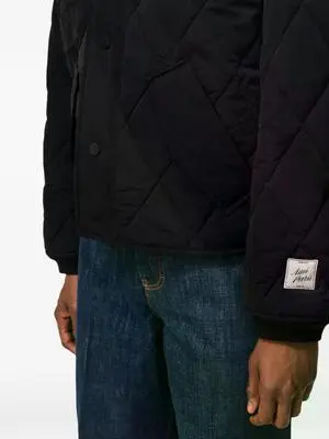 AMI Paris Quilted Padded Jacket - Black