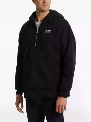 PUMA Logo-patch Fleece Hoodie