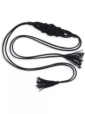 ERES Palm Tie-fastening Belt - Black