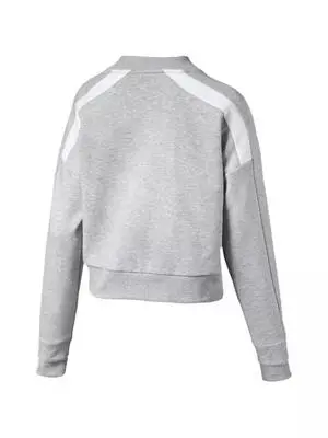 PUMA Logo-print Cropped Sweatshirt