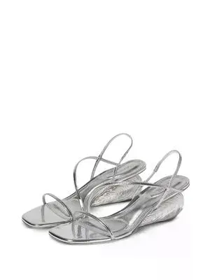 Simkhai Bridget Shell-motif Wedge Sandals