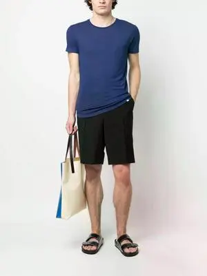 Orlebar Brown Plain Cotton-modal T-shirt - Blue