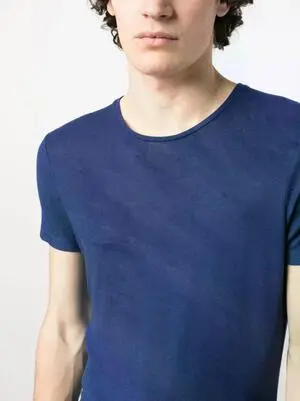 Orlebar Brown Plain Cotton-modal T-shirt - Blue