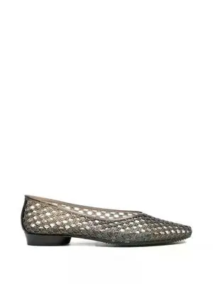 HEAVENLY JELLY Woven Ballet Flats