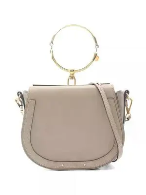 Chloé 2000s Medium Nile Bracelet Leather Handbag - Neutrals
