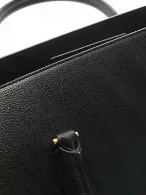 Versace 2010s Virtus Leather Tote Bag
