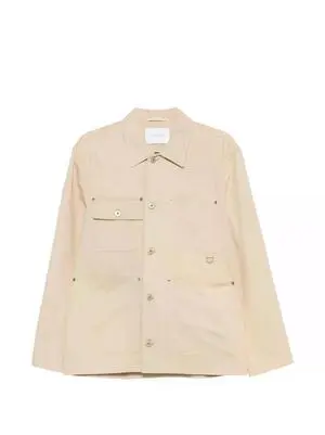 PAOLO PECORA Buttoned Pocket Overshirt - Neutrals