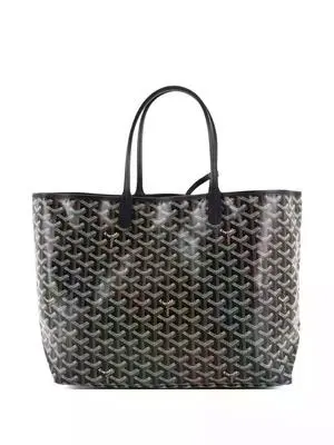 Goyard Saint Louis Coated Canvas Pm Tote Bag - Black