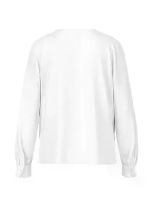 MARCCAIN Chest-pocket Blouse - White
