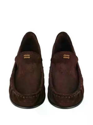 Miu Miu Suede Loafers
