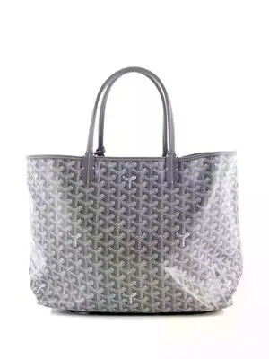 Goyard Saint Louis Coated Canvas Pm Tote Bag - Grey