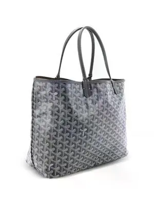 Goyard Saint Louis Coated Canvas Pm Tote Bag - Grey