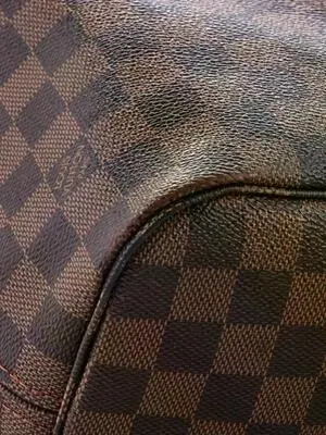 LOUIS VUITTON Neverfull Damier Mm Tote Bag