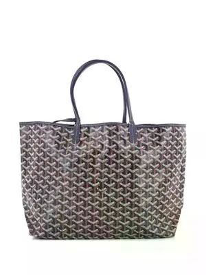 Goyard Saint Louis Coated Canvas Pm Tote Bag - Blue