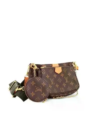 LOUIS VUITTON Multi Pochette Accessoires Monogram Canvas - Brown