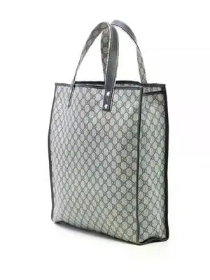 Gucci Gg Supreme Web Tote Bag
