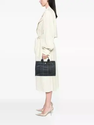 Hermès Canvas Fourre Tout Pm Tote Bag - Black