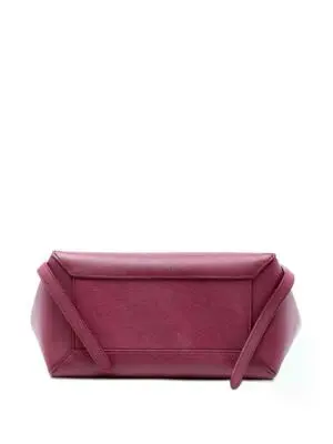Celine 2017 Micro Grained Calfskin Belt Bag - Red