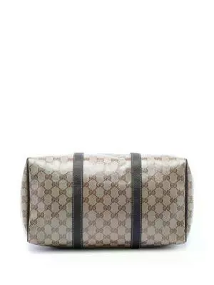 Gucci Gg Crystal Joy Boston Bag - Brown