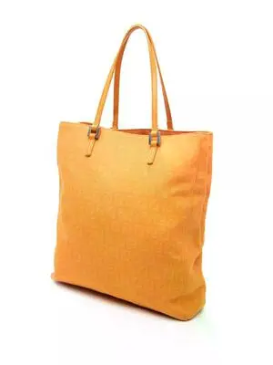 Fendi Zucchino Canvas Tote Bag