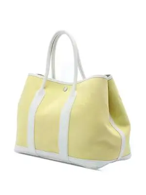 Hermès 2014 Toile And Negonda Garden Party 36 Tote Bag - Yellow