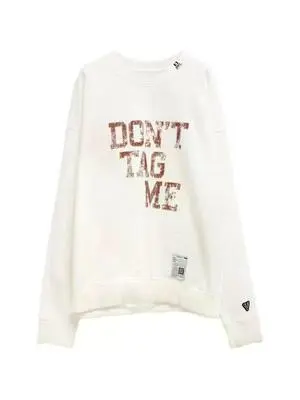 Mihara Yasuhiro Crew-neck Text-print Sweatshirt
