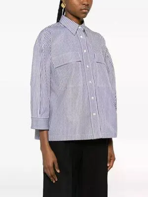 Brunello Cucinelli Striped Cotton Shirt