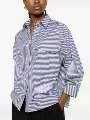 Brunello Cucinelli Striped Cotton Shirt