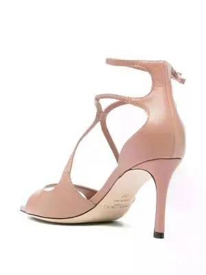 JIMMY CHOO Ankle Strap T-strap Sandals - Neutrals