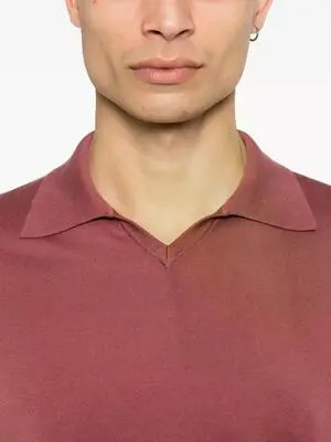 Brunello Cucinelli V-neck T-shirt - Red