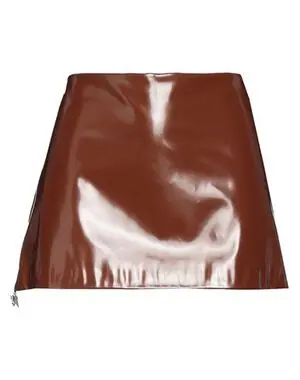 Acne Studios Mini Flared Skirt - Brown